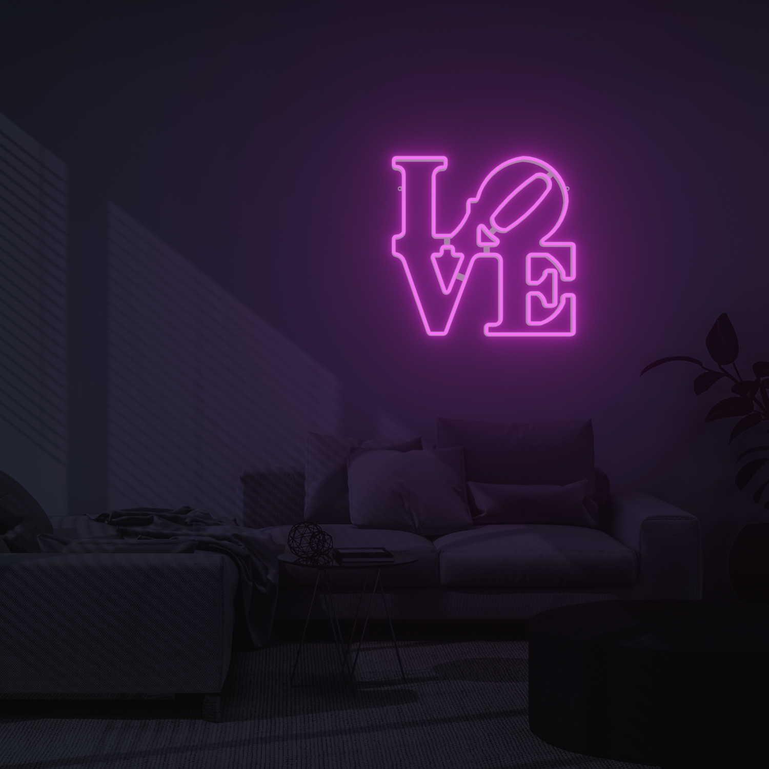 Neonverses 3D printed custom neon